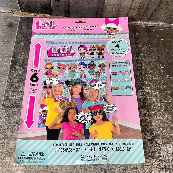 Amscan | Party Supplies | Lol Surprise Scene Setters With Props 6pc ...